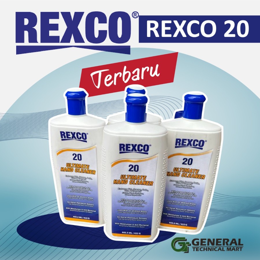 Jual REXCO 20 PEMBERSIH TANGAN 443 ML ULTIMATE HAND CLEANER | Shopee ...