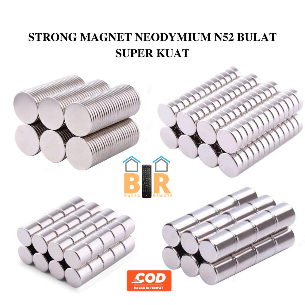 Jual Strong Magnet Neodymium N50 NdFeB 3x3MM Super Kuat | Shopee Indonesia