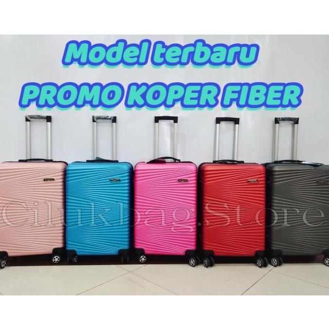 Jual Koper Fiber Polo Vienna 24 inchi, tahan banting | Shopee Indonesia