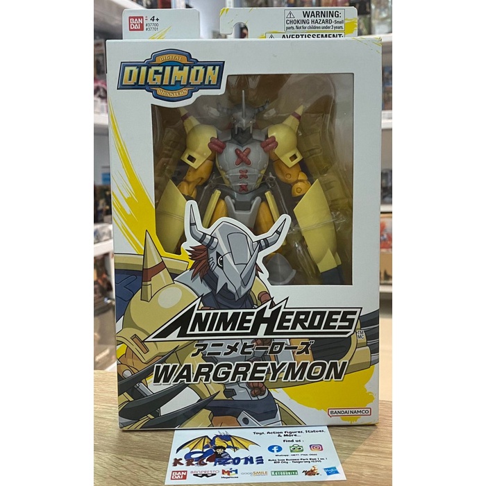 Jual Bandai Anime Heroes Digimon Adventure Wargreymon Skala Shf Figma ...