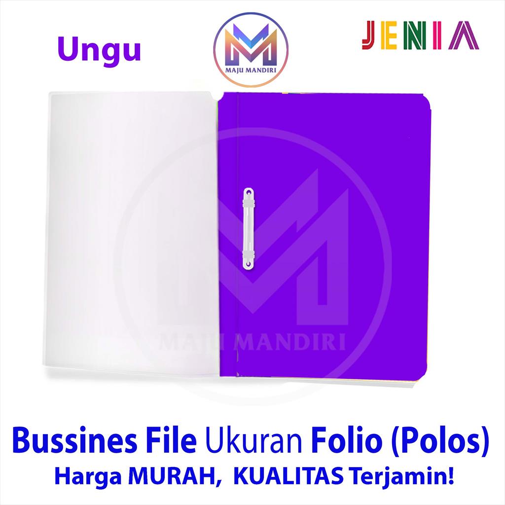 Jual Bussines File Jenia Polos Ukuran Folio F4 / Map Bisnis File Acco ...