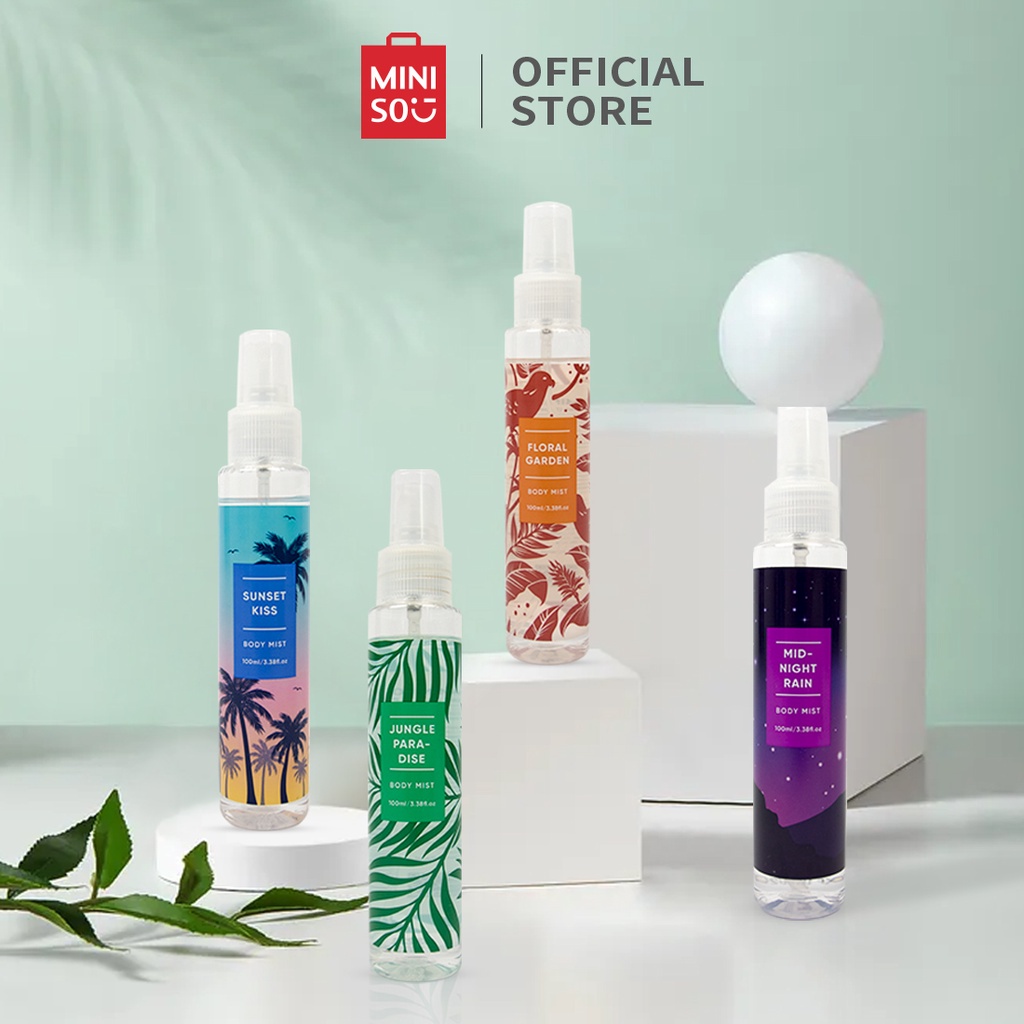 Jual Miniso Body Mist Parfum Fragrance Mist Perfum Spray Wanita Pria ...
