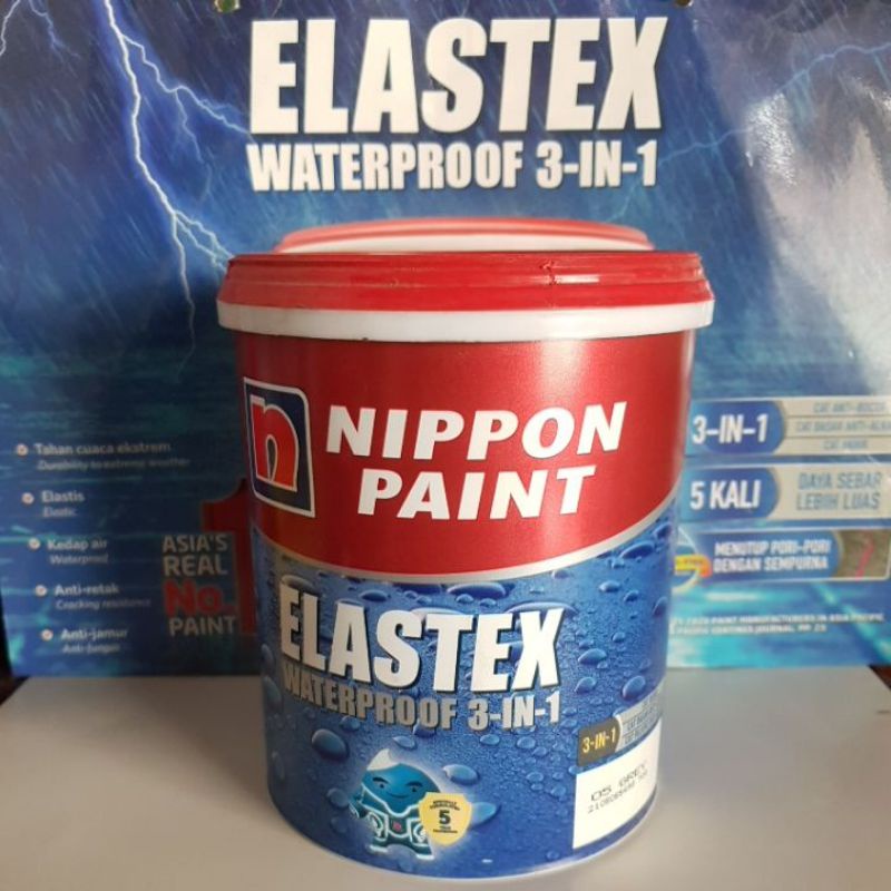 Jual Elastex Waterproof 3-IN-1 05 Grey 1 kg | Shopee Indonesia
