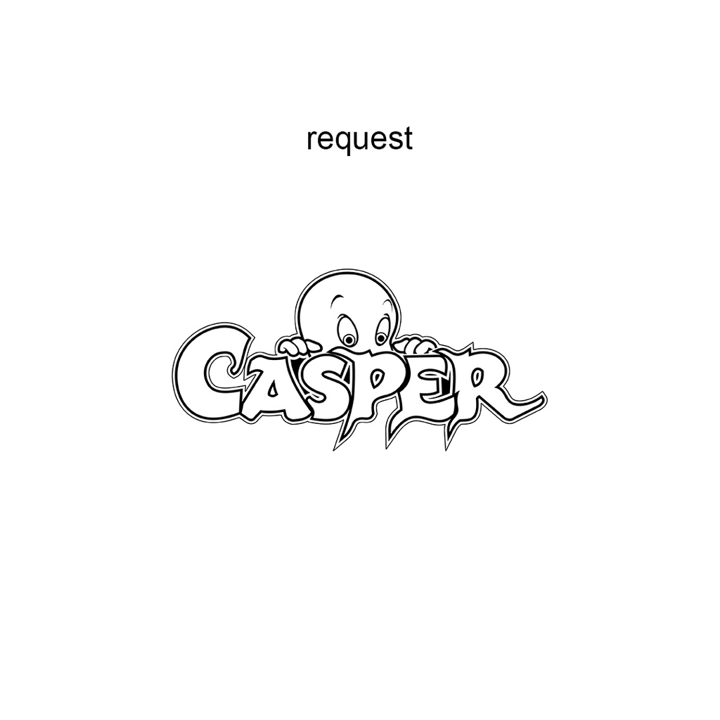 Jual stiker casper ukuran bisa custum | Shopee Indonesia