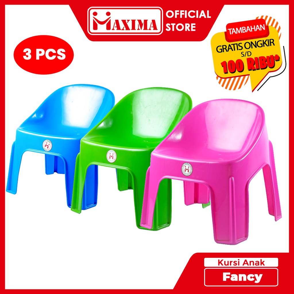 Jual (3PCS) - Kursi Anak Fancy - Kursi Plastik - Kursi Anak - Bangku ...