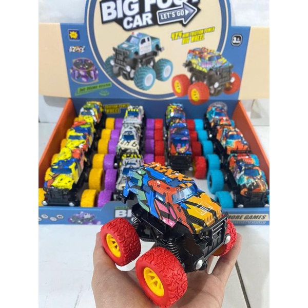 Jual Mainan anak mobil off road Jeep Zap monster big foot car 1689 ...