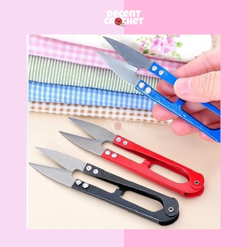 Jual Decent Crochet - Gunting Cekris Buang Benang / Thread Trimmer ...