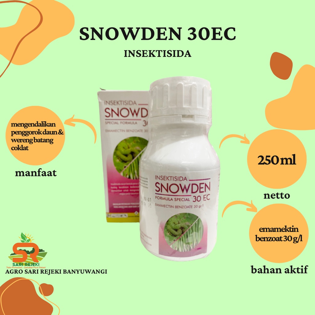Jual SNOWDEN 30EC 250ML INSEKTISIDA | Shopee Indonesia