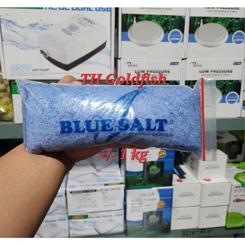 Jual Garam Ikan Blue Salt, Garam Biru 1 kg | Shopee Indonesia