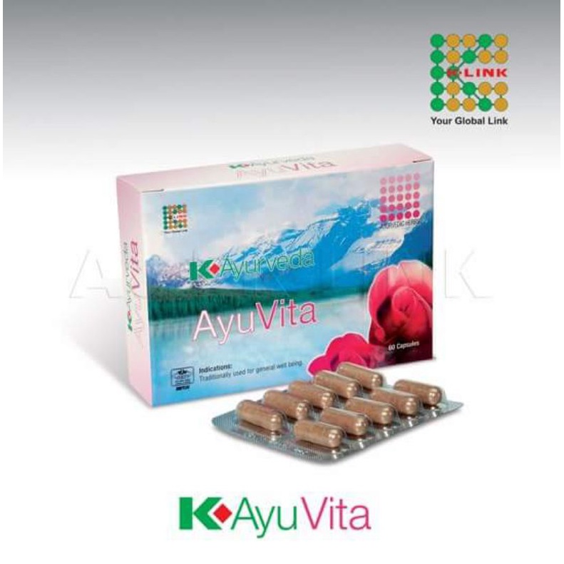 Jual AYURVEDA AYUVITA KEMASAN 30 DAN 60 KAPSUL / AYU VITA | Shopee ...