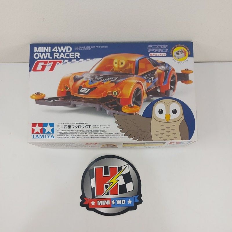 Jual Tamiya mini 4wd Owl Racer GT ~ 95422, MA Chassis. | Shopee Indonesia