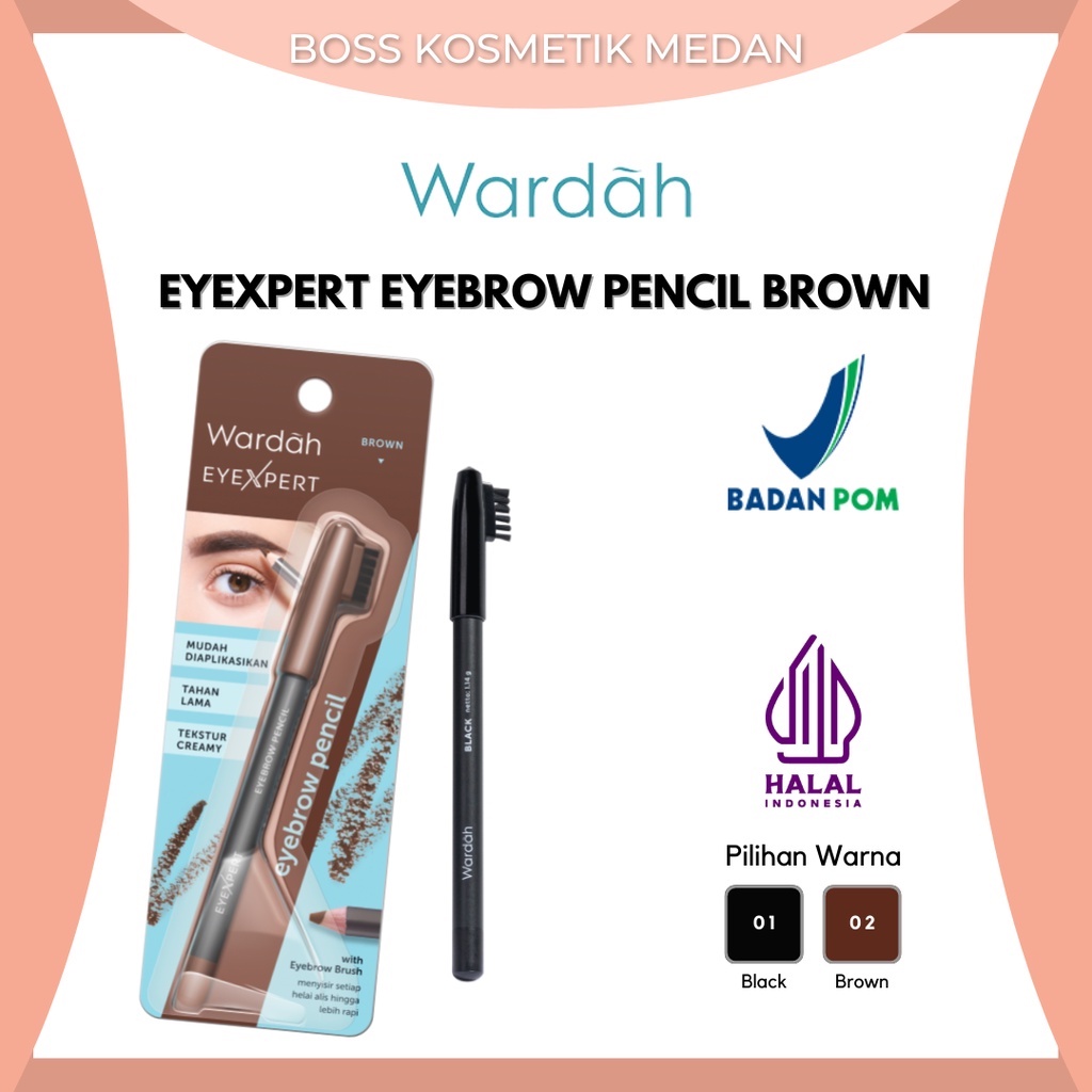 Jual WARDAH EYE XPERT EYEBROW SIKAT(NEW) | Shopee Indonesia