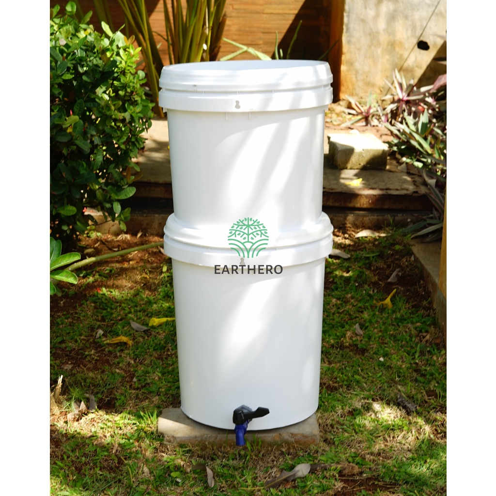 Jual komposter rumah tangga mini | Komposter 20 Liter Komposter 40 ...