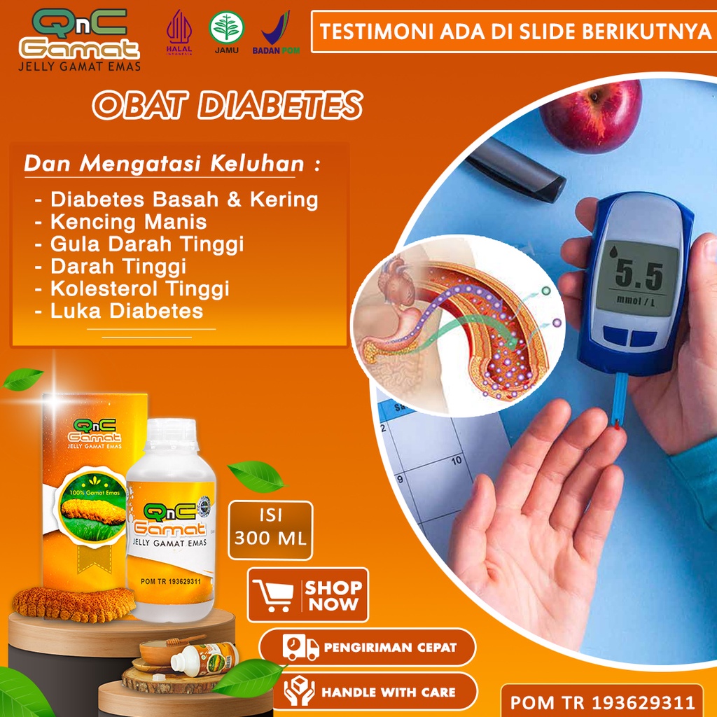 Jual Obat Luka Diabetes Basah Agar Cepat Kering Kencing Manis Penurun ...