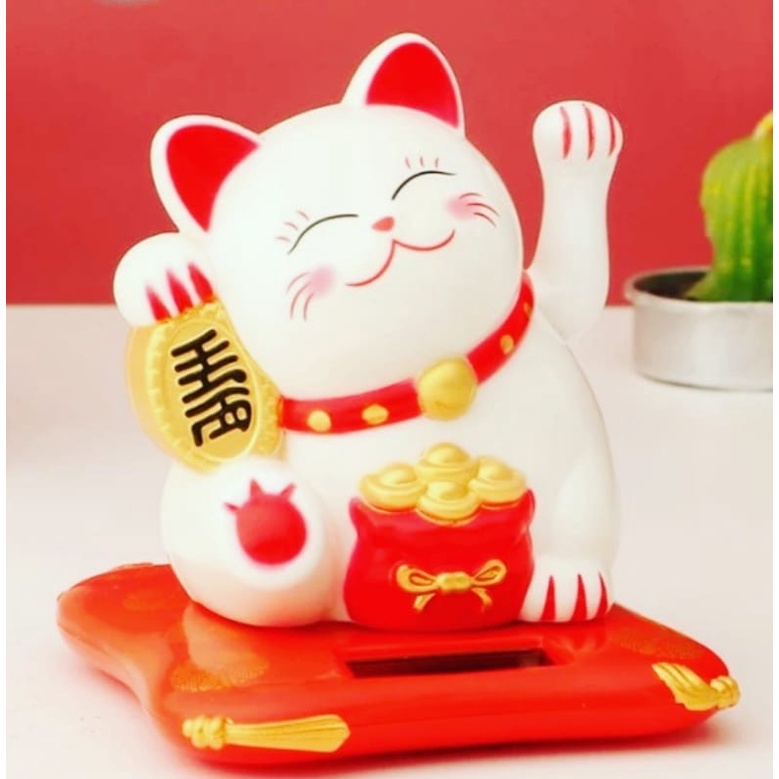 Jual Kucing hoki / Maneki neko / lucky cat | Shopee Indonesia