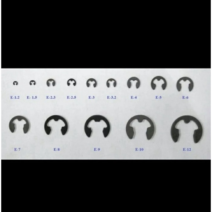 Jual E5 E 5 Snapring snap ring circlip retaining ring klip pengunci | Shopee Indonesia