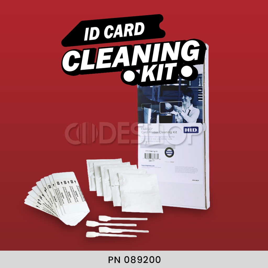 Jual Cleaning Kit Printer ID Card Fargo HDP 5000 PN : 089200 | Shopee ...
