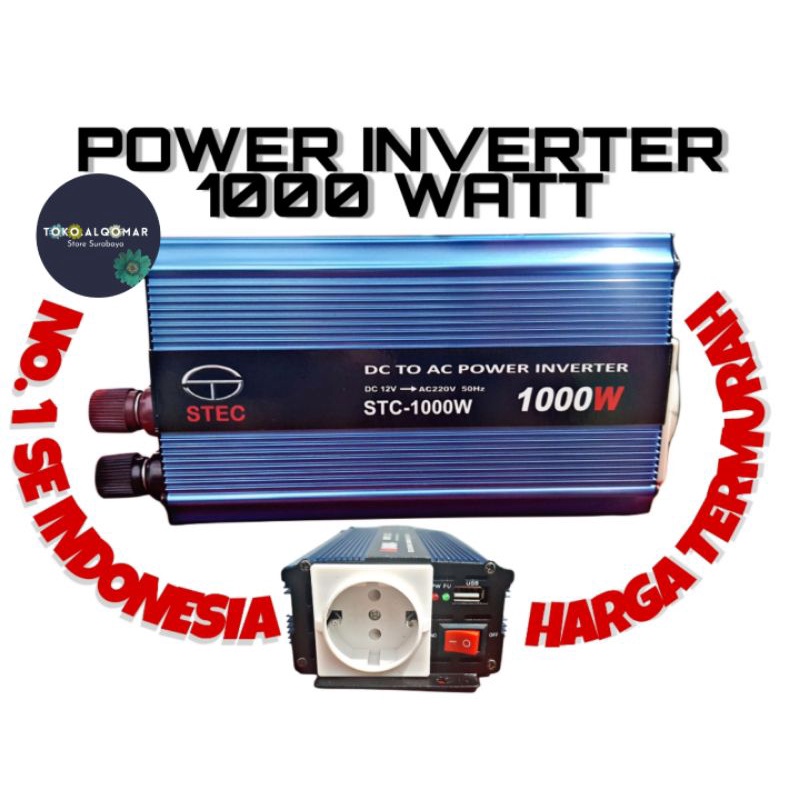 Jual TERMURAH ‼️ POWER INVERTER merk ‼(STEC)‼ Bergaransi 1000Watt ...
