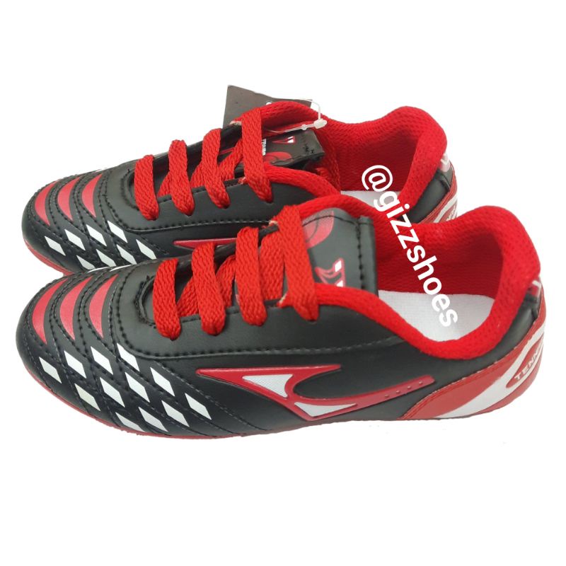 Jual Sepatu Futsal Olahraga Tali SD SMP Cowok Laki-laki Tennar Hitam ...