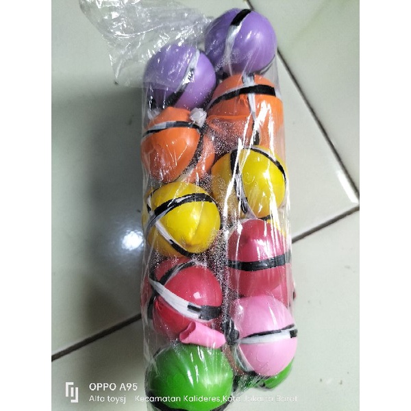 Jual Isi 20 pcs balon tuyul tali atau balon loncat besar | Shopee Indonesia