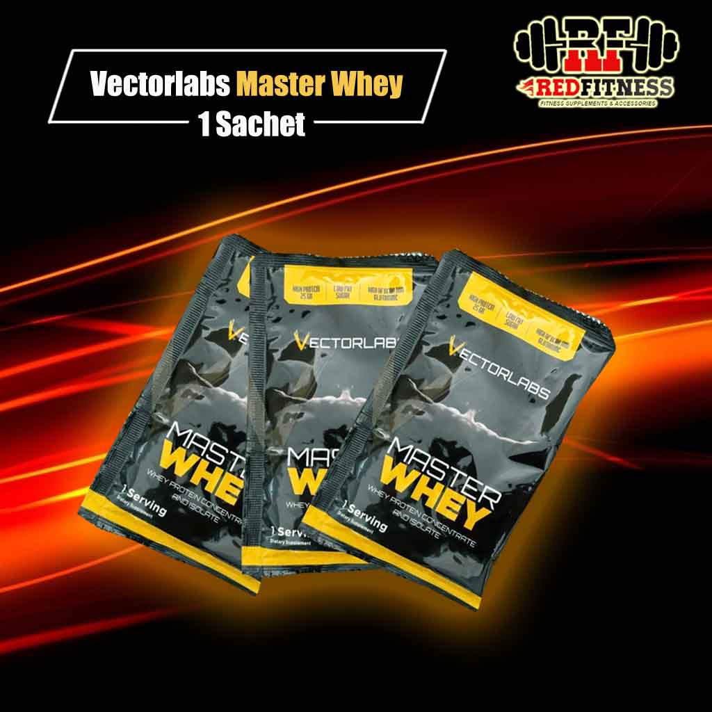 Jual Vector Labs Master Whey Eceran 1 Sachet / Vectorlabs Whey Protein ...