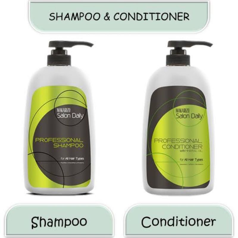 Jual Salon Daily Professional Shampo & Conditioner 950 ml | Shopee ...