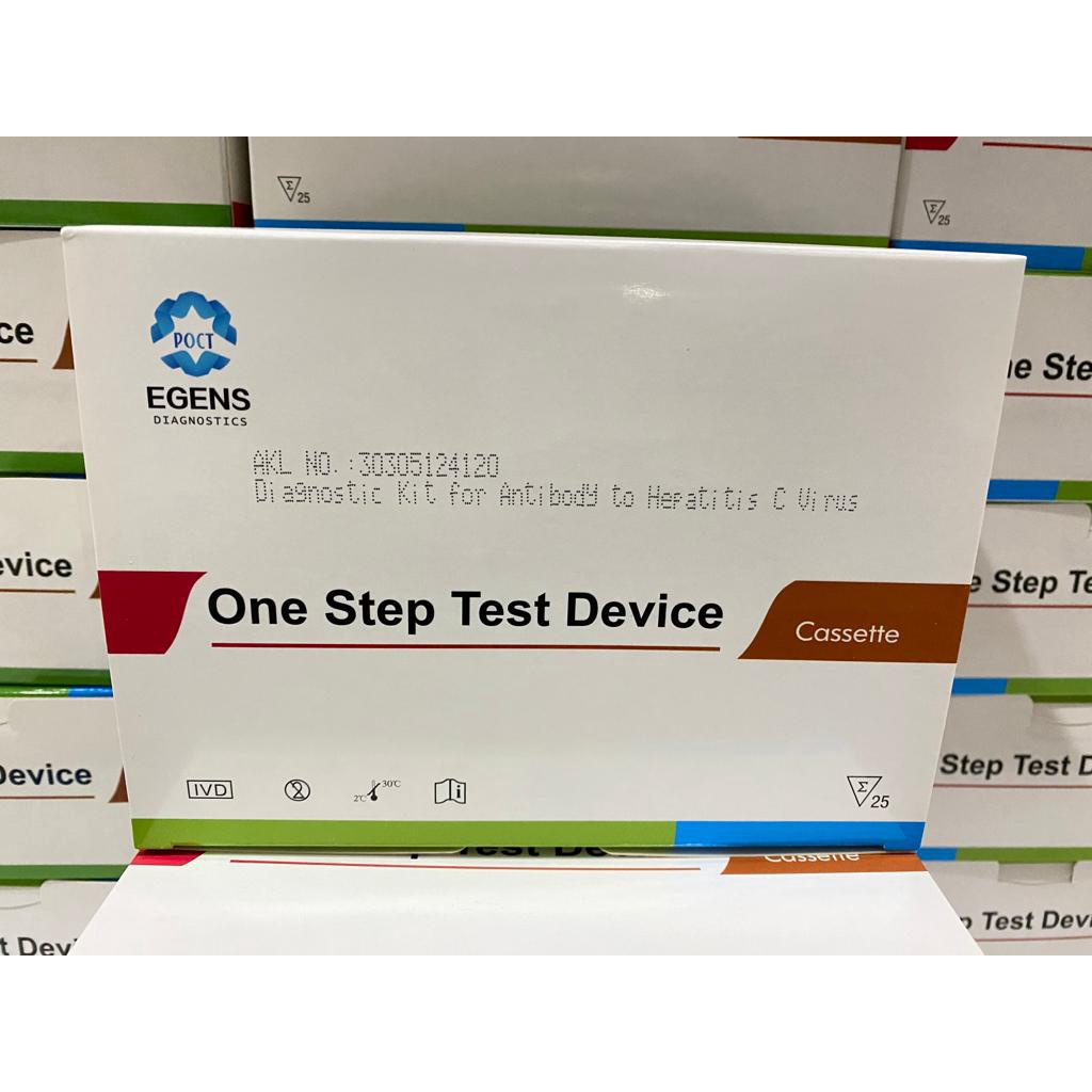 Jual Rapid Test HEPATITIS C CASSETTE Atau HCV Cassette Merek Egens ...