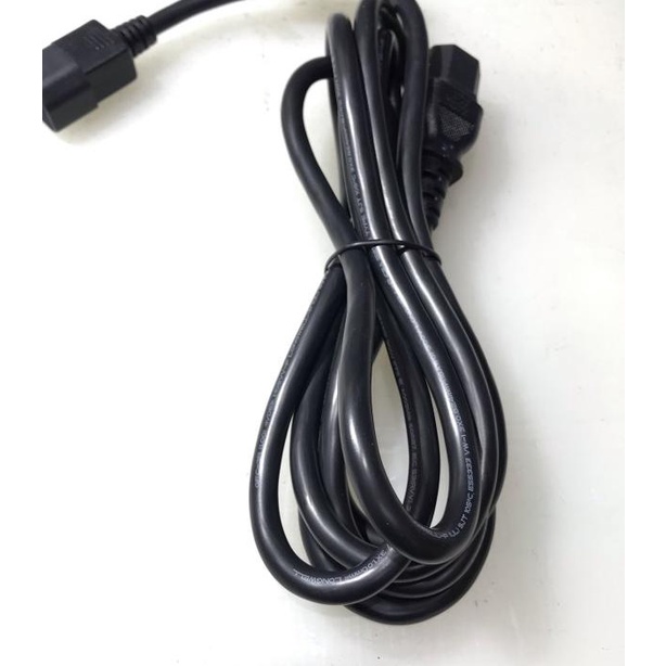 Jual Kabel power ac iec c13 c14 output ups Apc original copotan dari ...