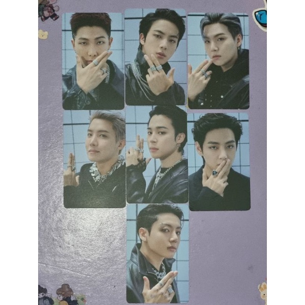 Jual Photocard PC BTS PROOF Standard Set RM Jin Suga Jhope Jimin V ...