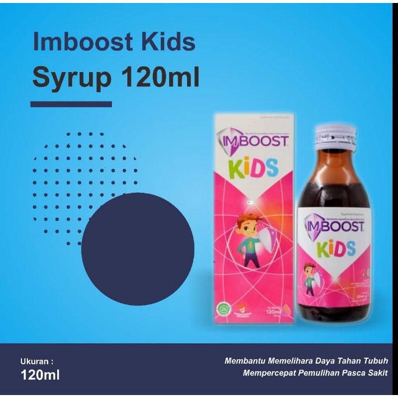 Jual Imboost Kids Syrup 120ml | Shopee Indonesia