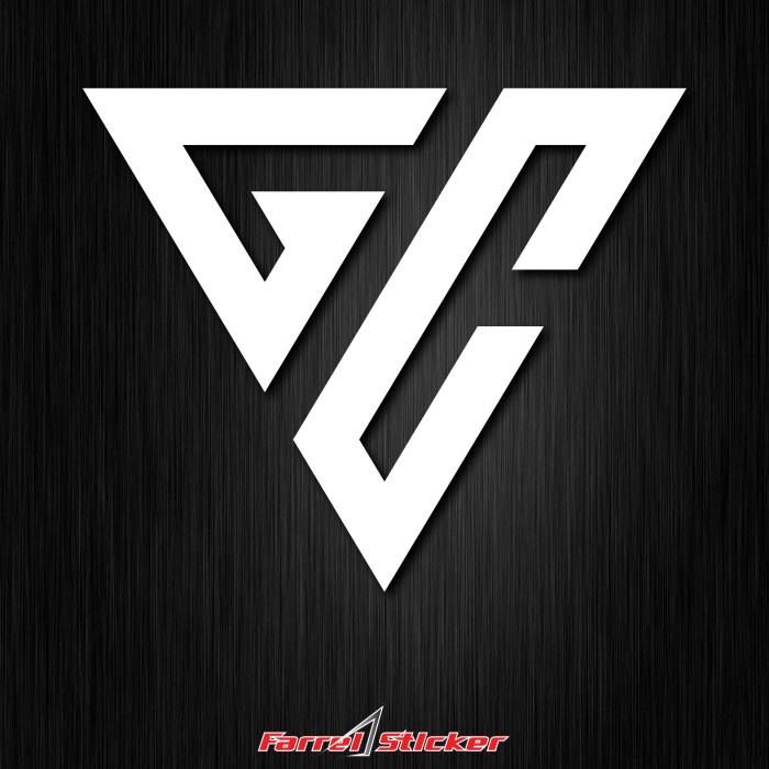 Jual sticker Logo GC stiker VIRAL GC MOTOR HITS CUTTING | Shopee Indonesia