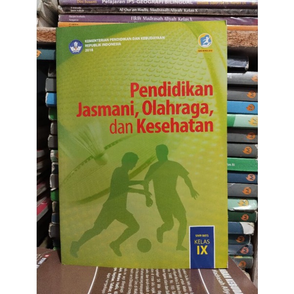 Jual BUKU PENJASKES/PENJASORKES/PENDIDIKAN JASMANI OLAHRAGA DAN KESEHATAN KELAS 9/IX/3 SMP MTS ...
