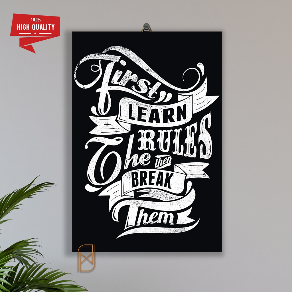 Jual HIASAN DINDING QUOTES AESTHETIC WALLDECORE HIASAN DINDING PAJANGAN ...