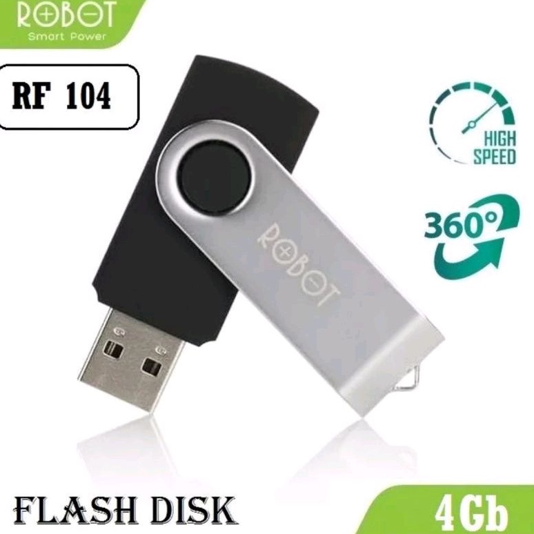 Jual Robot Flashdisk 4GB With Package Garansi 1 Tahun RF-104 Package ...