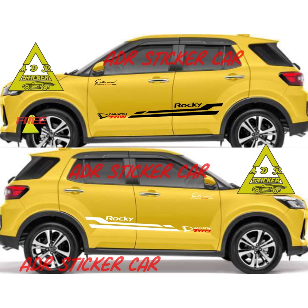 Jual NEW STICKER MOBIL ROCKY STICKER STIKER MOBIL DAIHATSU ROCKY ...