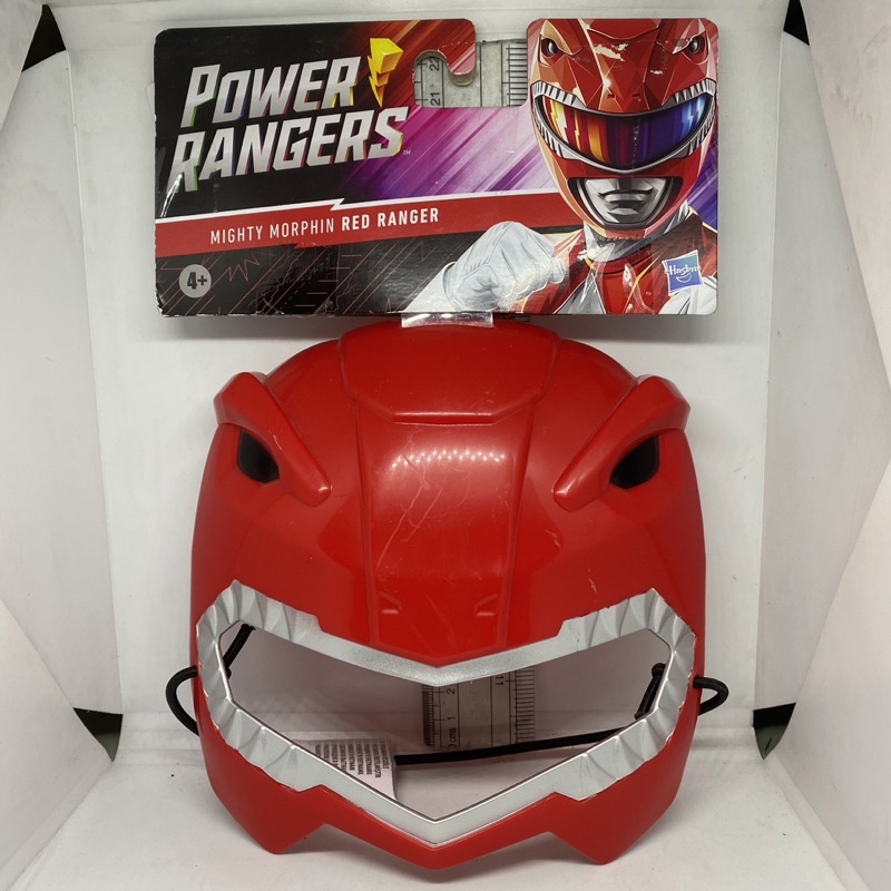 Jual Mainan Topeng Power Rangers Mighty Morphin Red Ranger Mask (NEW ...