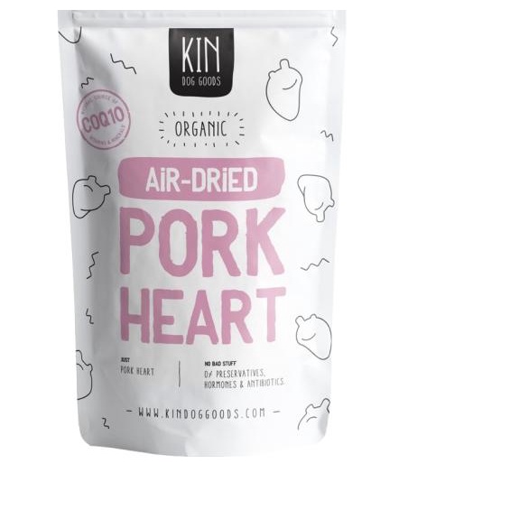 Jual KIN Dog Goods - Air Dried Pork Heart | Shopee Indonesia