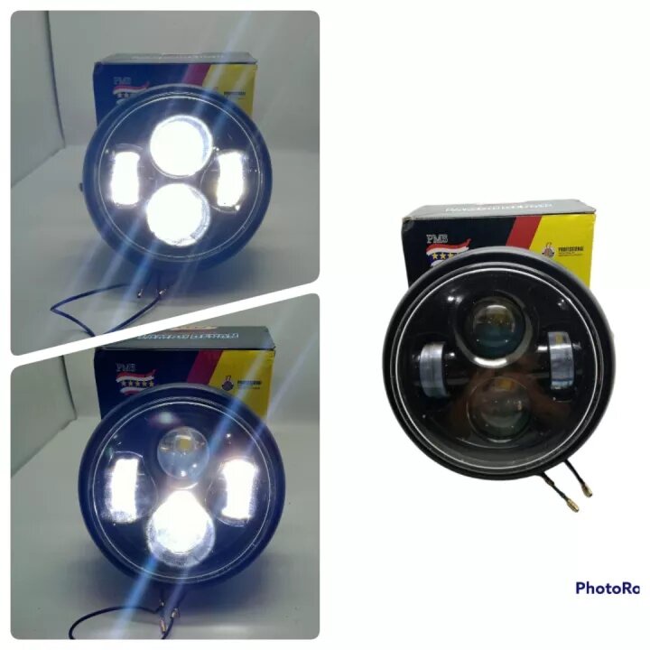 Jual lampu head lamp Daymaker Owen polos 4 titik universal CV | Shopee ...