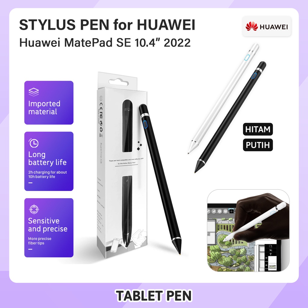 Jual Huawei MatePad SE 10.4 inch 2022 Smart Stylus Pen Tablet Pencil ...