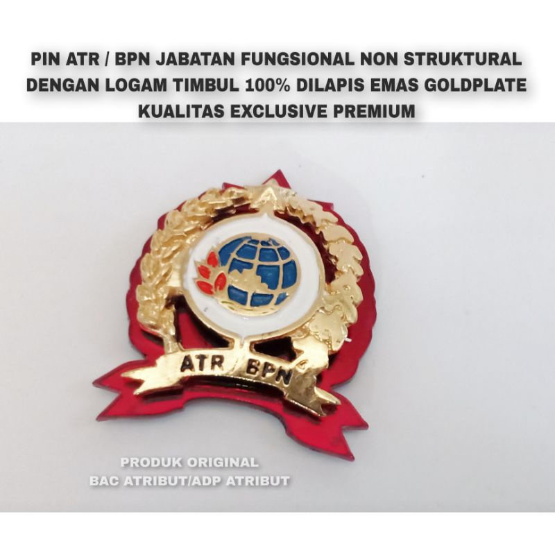 Jual Pin ATR / BPN Jabatan Fungsional non Struktural | Shopee Indonesia Jual Pin ATR / BPN Jabatan Fungsional non Struktural | Shopee Indonesia