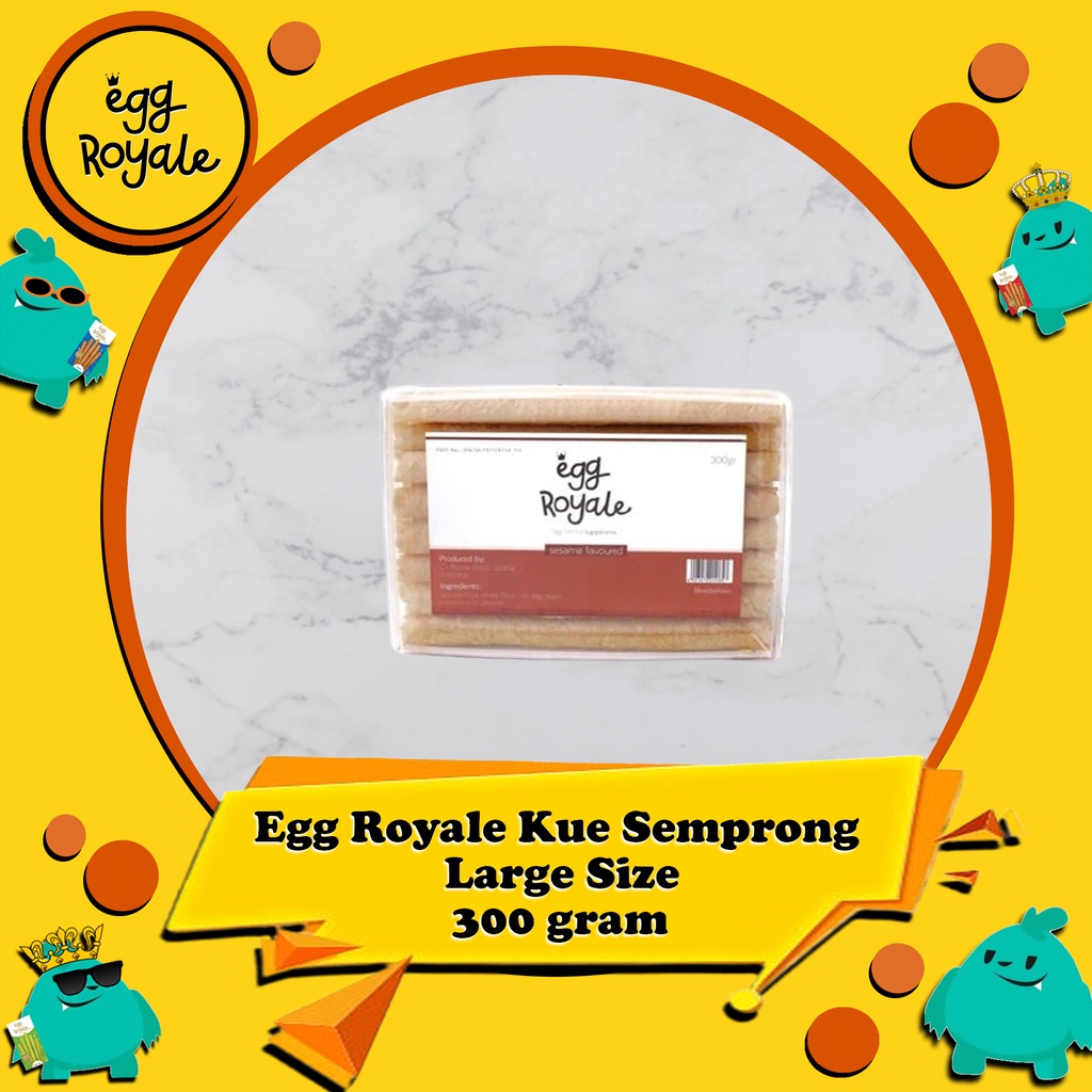Jual Egg Royale 300 gram (Large Size) Semprong Eggroll Terbaik Terenak ...