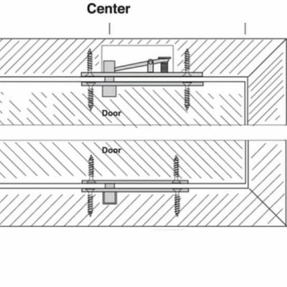 Jual Engsel Pivot Lantai Pintu Rumah Kayu Tanam Swing Putar Stainless ...