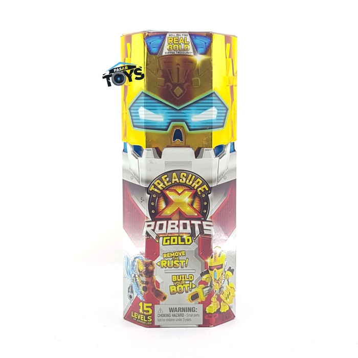 Jual Treasure X Robots Gold 6 Robots To Discover 15 Levels Of Adventure ...