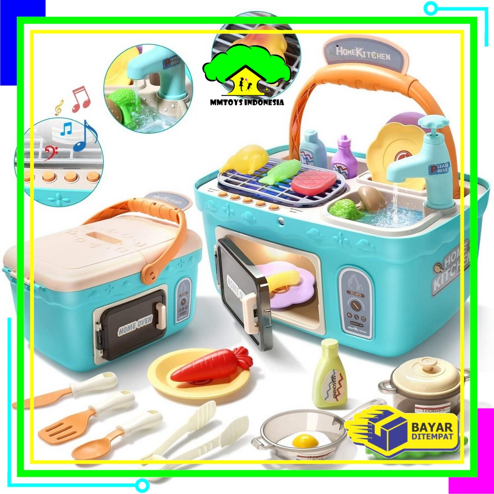 Jual MI-M27 Mainan Home Picnic Kitchen Set 906 / Mainan Edukasi Anak ...