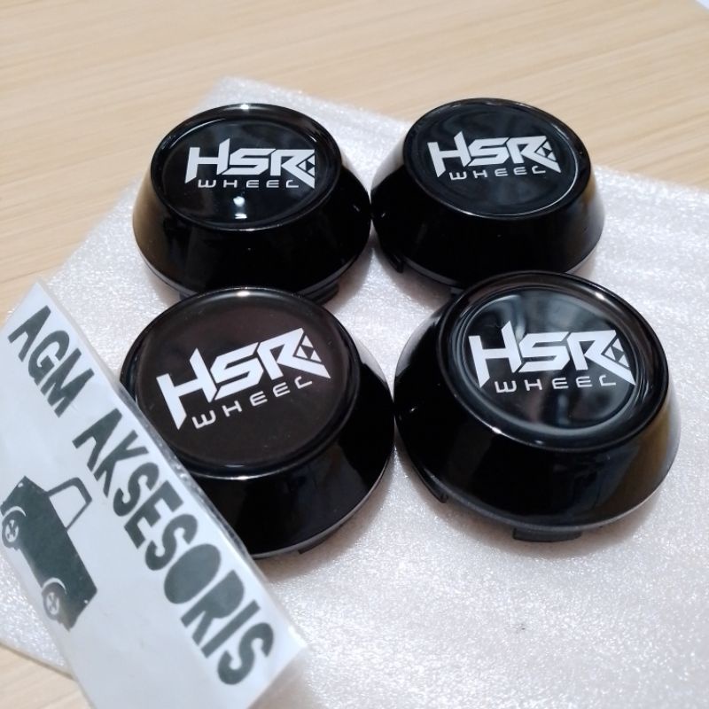 Jual Dop Roda Tutup velg Racing HSR Kerucut Diameter 6,5cm Harga Set ...