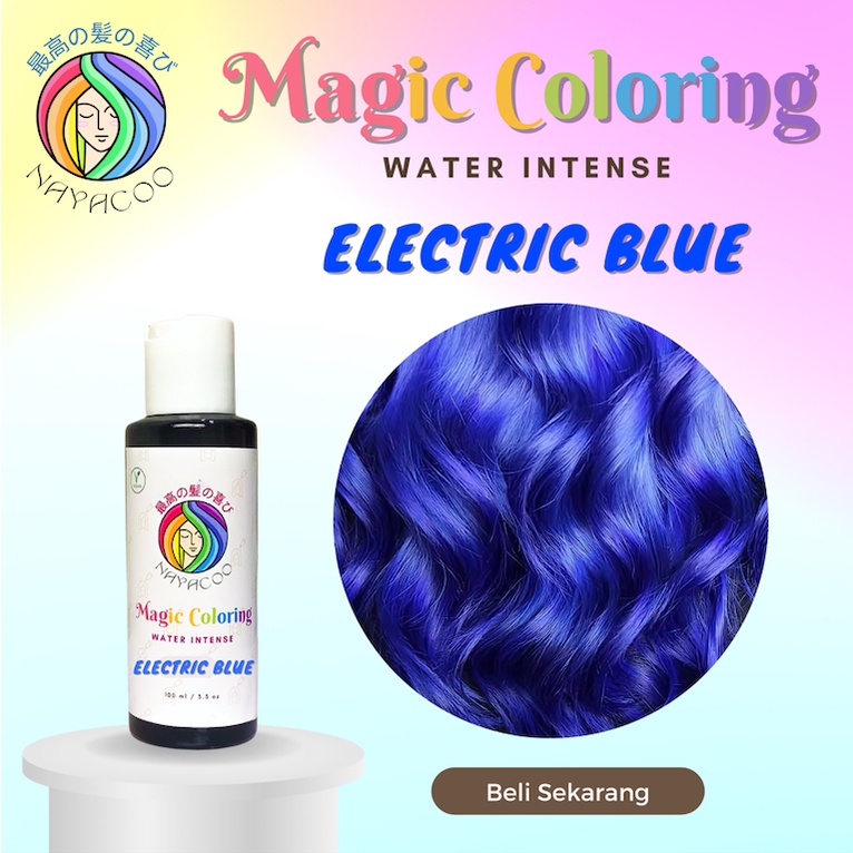 Jual ELECTRIC BLUE MAGIC COLORING WATER INTENSE | Shopee Indonesia