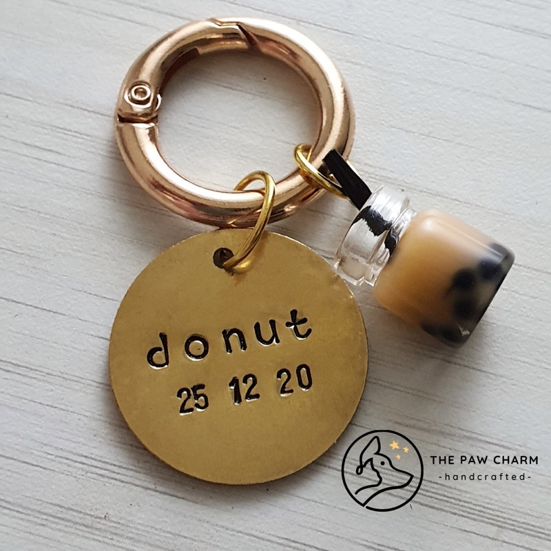 Jual Hand Stamp Pet Tag BASIC | custom tag untuk kalung anjing dan ...
