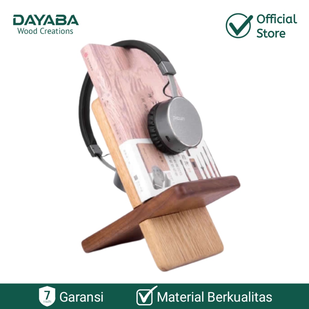 Jual Stand HP Kayu Ukuran Besar Sandaran Dudukan Handphone Tablet ...