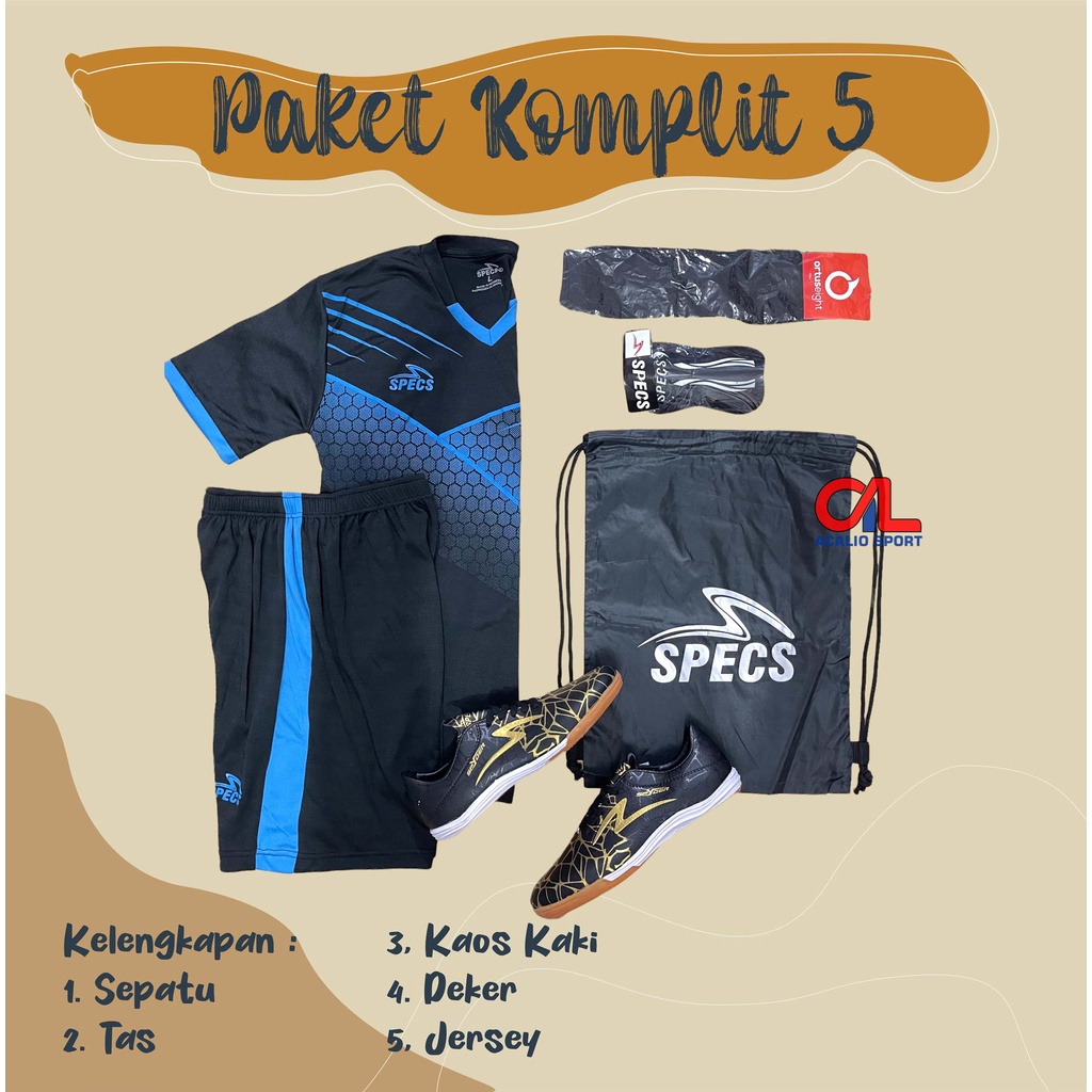 Jual Sepatu Futsal anak lengkap Specs Spyder Sepatu Terbaru Paket ...