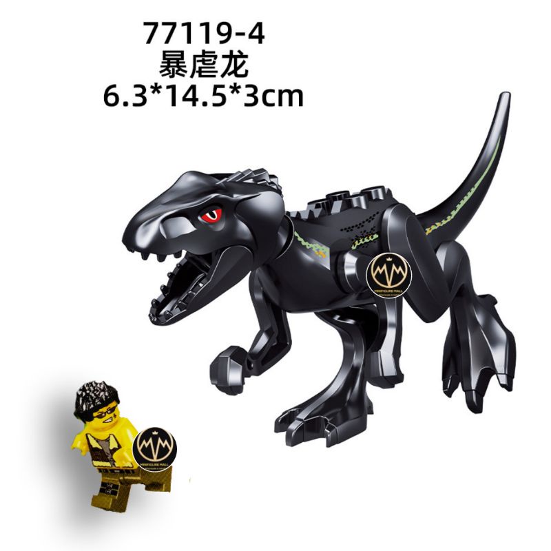 Jual Dinosaurus dino figure T-rex ankylosaurus baryonix Velociraptor ...
